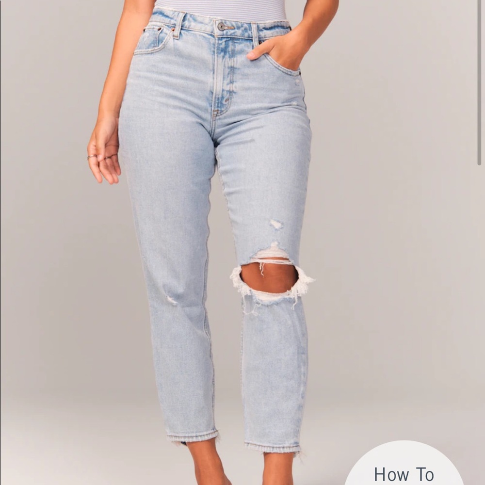 Curve Love High Rise Mom Jeans - Gem
